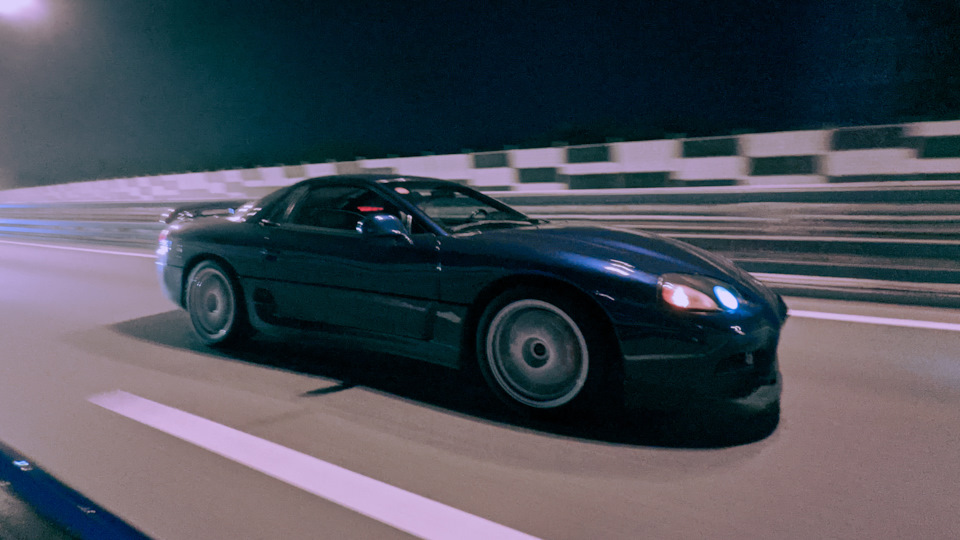 Mitsubishi GTO/3000GT AWD #Drift Hi-rev 7000+rpm (pure sound exhaust ...