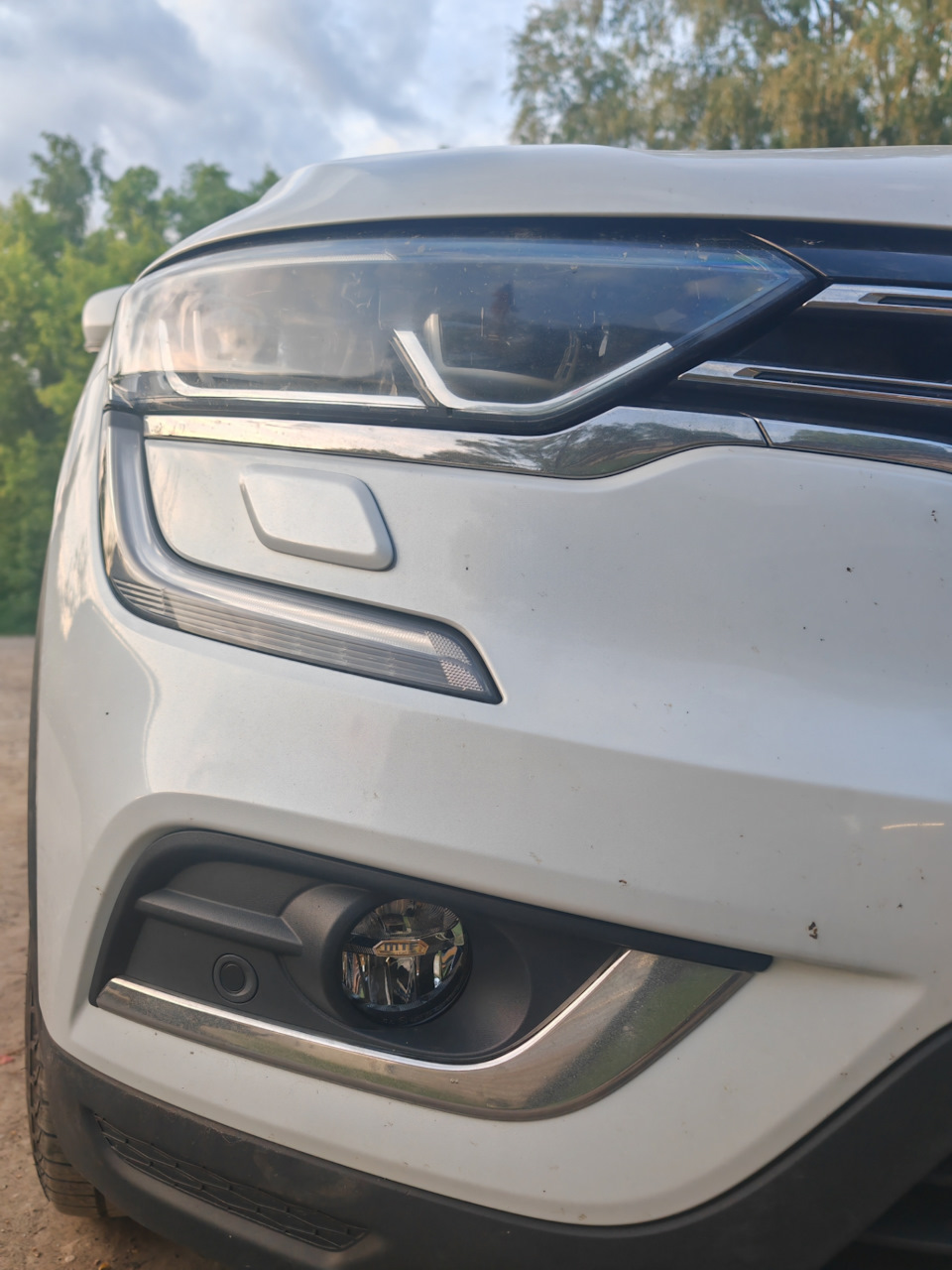 Новые Led туманки MTF Light Koleos 2/QM6 — Renault Koleos (2G), 2 л, 2018 года | тюнинг | DRIVE2