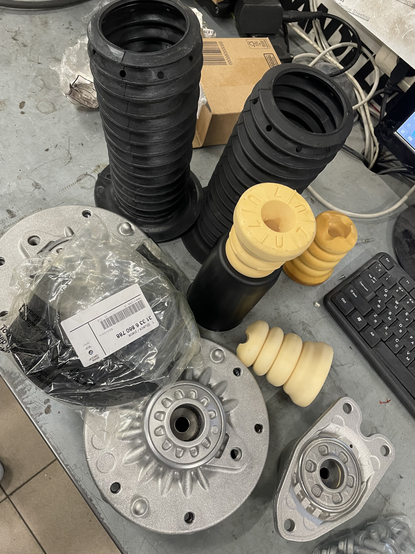 Установка пружин Eibach — BMW 3 series Touring (F31), 2 л, 2017 года ...