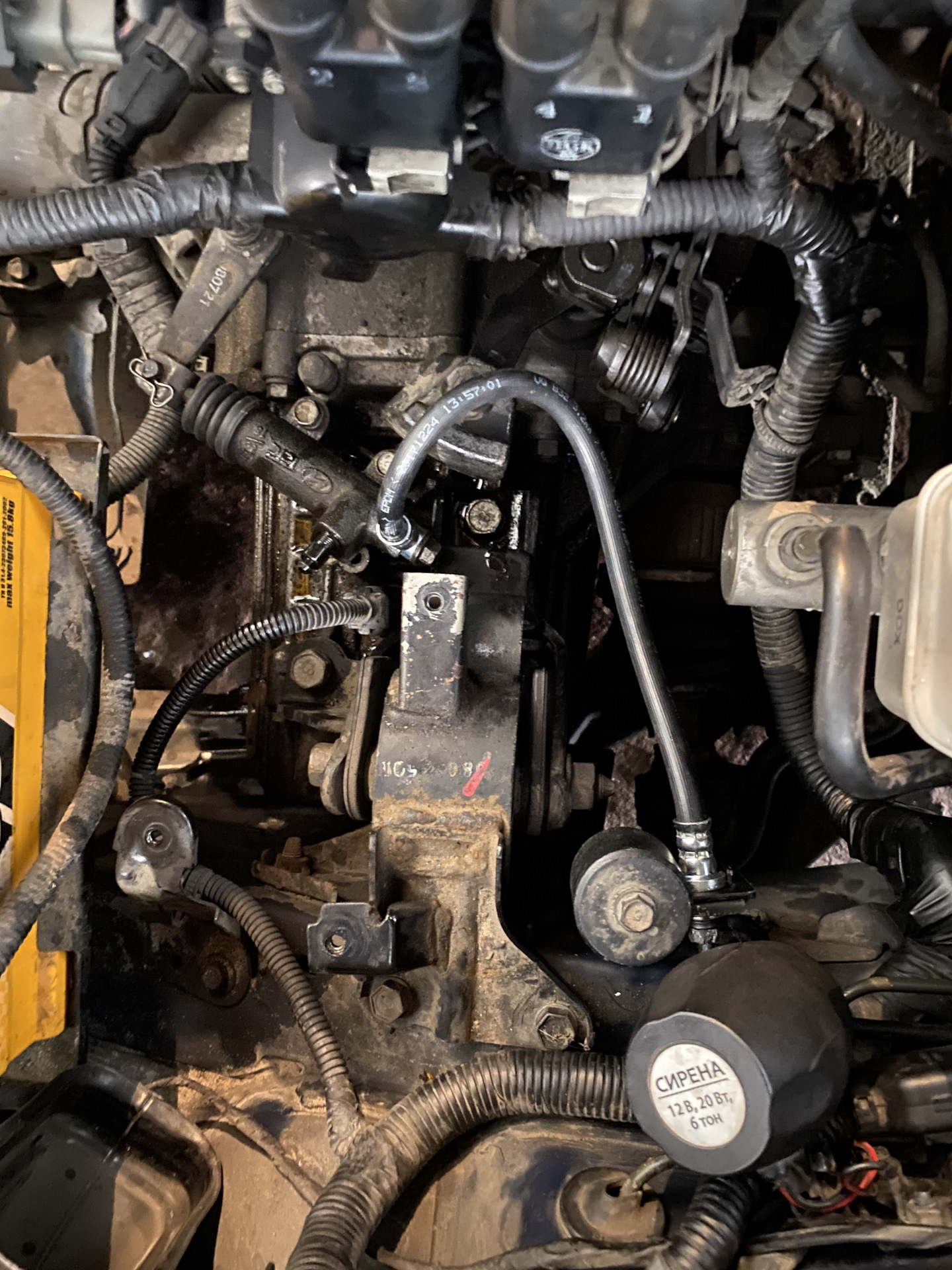 Гидравлическое сцепление, прокладка на бензонасос — Hyundai Coupe (GK ...