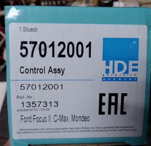 1357313 Клапан управления заслонками Ford Focus II, C-Max, Mondeo Ford ...
