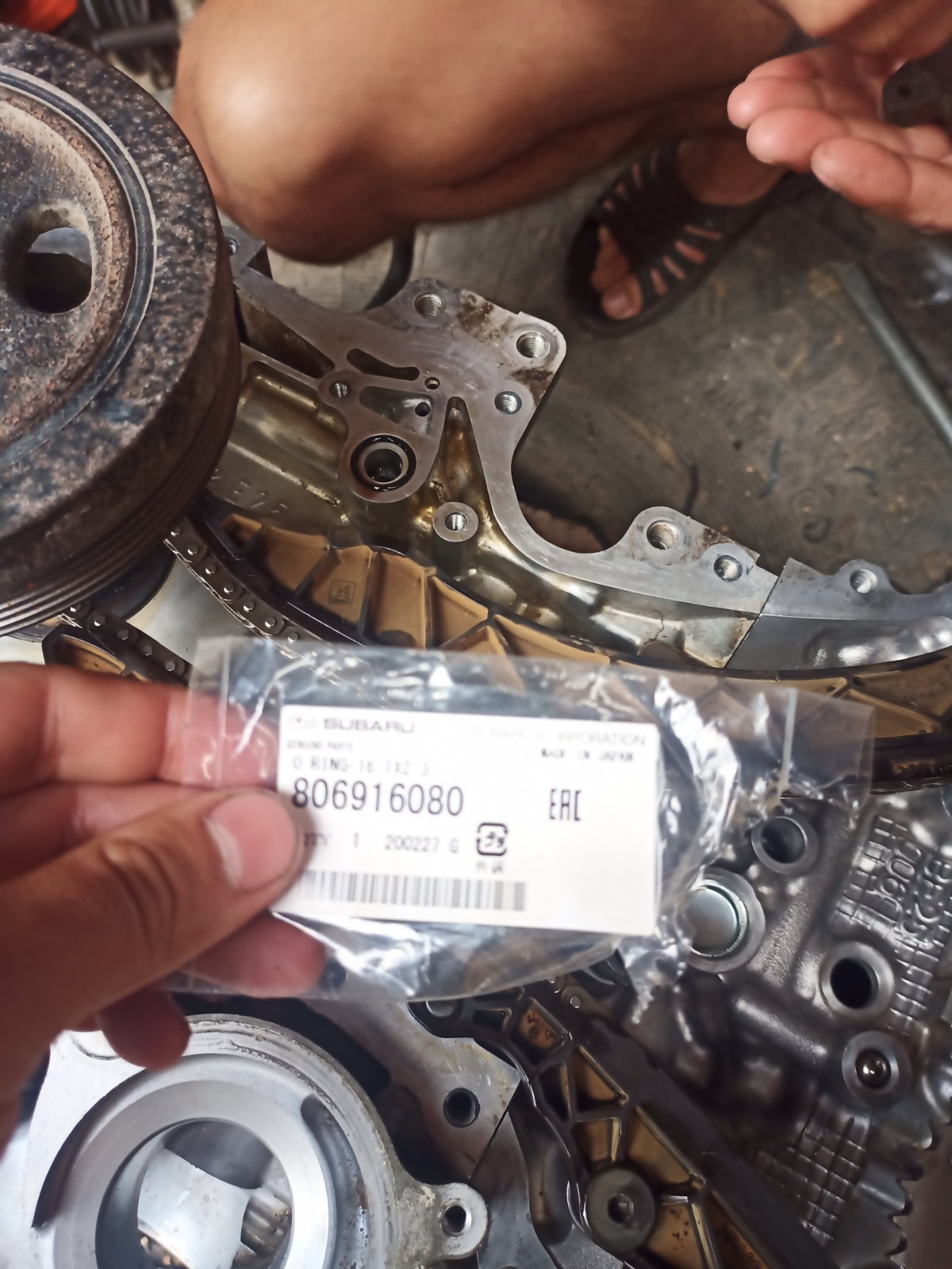 Разбор, ремонт FB25 — Subaru Forester (SJ), 2,5 л, 2013 года | поломка ...