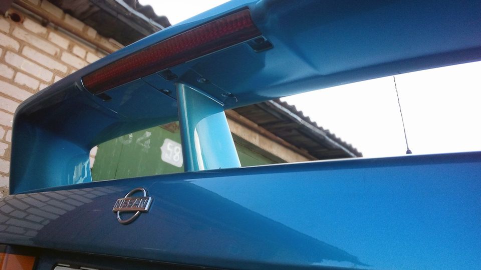 Спойлер Autech — Nissan Primera (P10), 2 л, 1995 года | стайлинг | DRIVE2