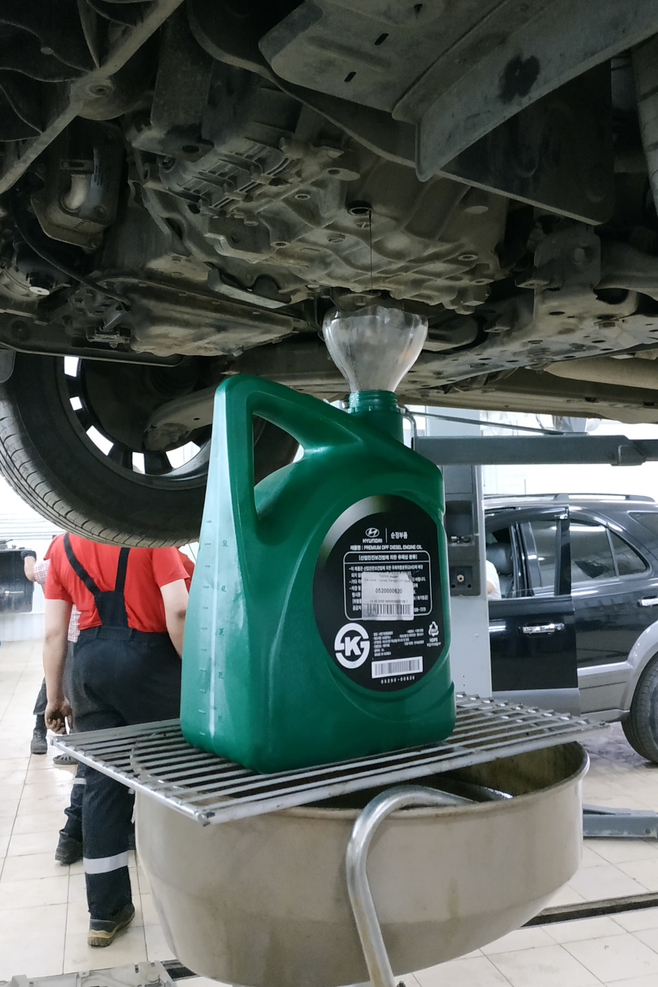 Частичная замена масла в АКПП + сброс адаптации коробки A6LF3 — Hyundai ...