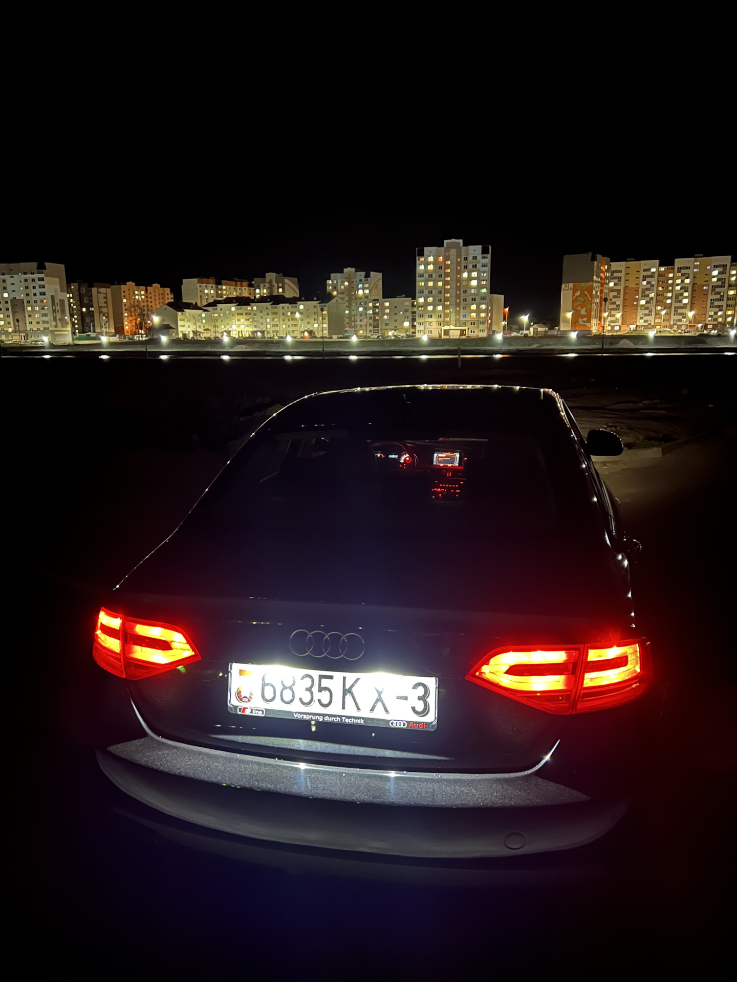 Первые фотки — Audi A4 (B8), 2 л, 2009 года | покупка машины | DRIVE2