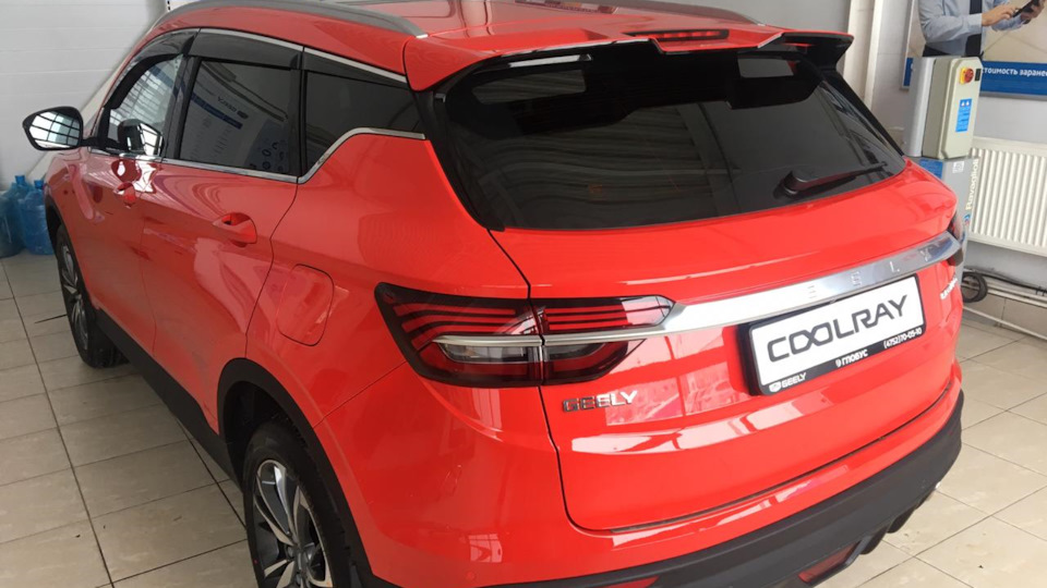 Geely Coolray (1G) 1.5 бензиновый 2020 | Red devil на DRIVE2