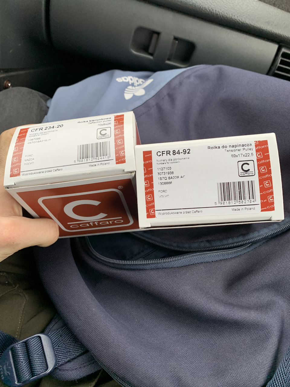 Замена роликов и ручейкового ремня — Ford Mondeo III, 1,8 л, 2006 года ...