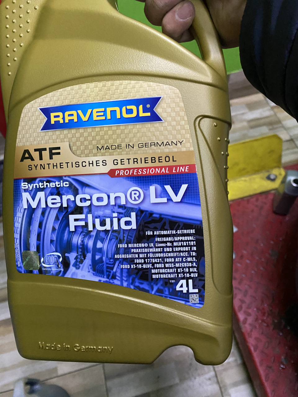 1776431 Жидкость трансмиссионная (красная) 1л Ford | Запчасти на DRIVE2