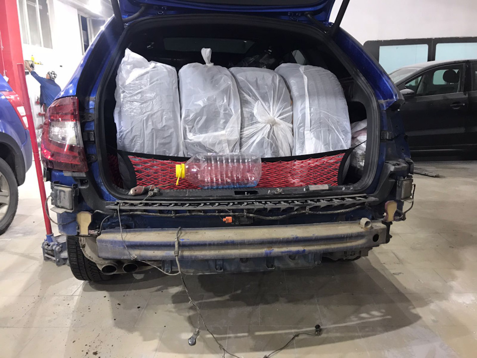 Задний диффузор — Skoda Octavia Combi RS A7 Mk3, 2 л, 2019 года ...