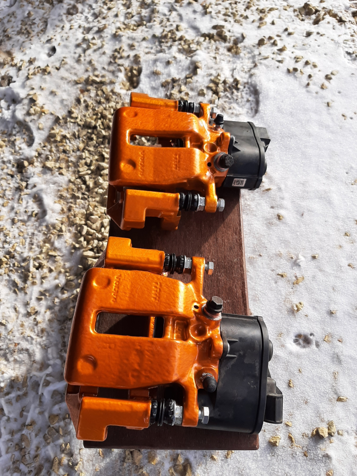 Переборка суппортов — Volvo XC70 III, 2,4 л, 2011 года | плановое ТО ...