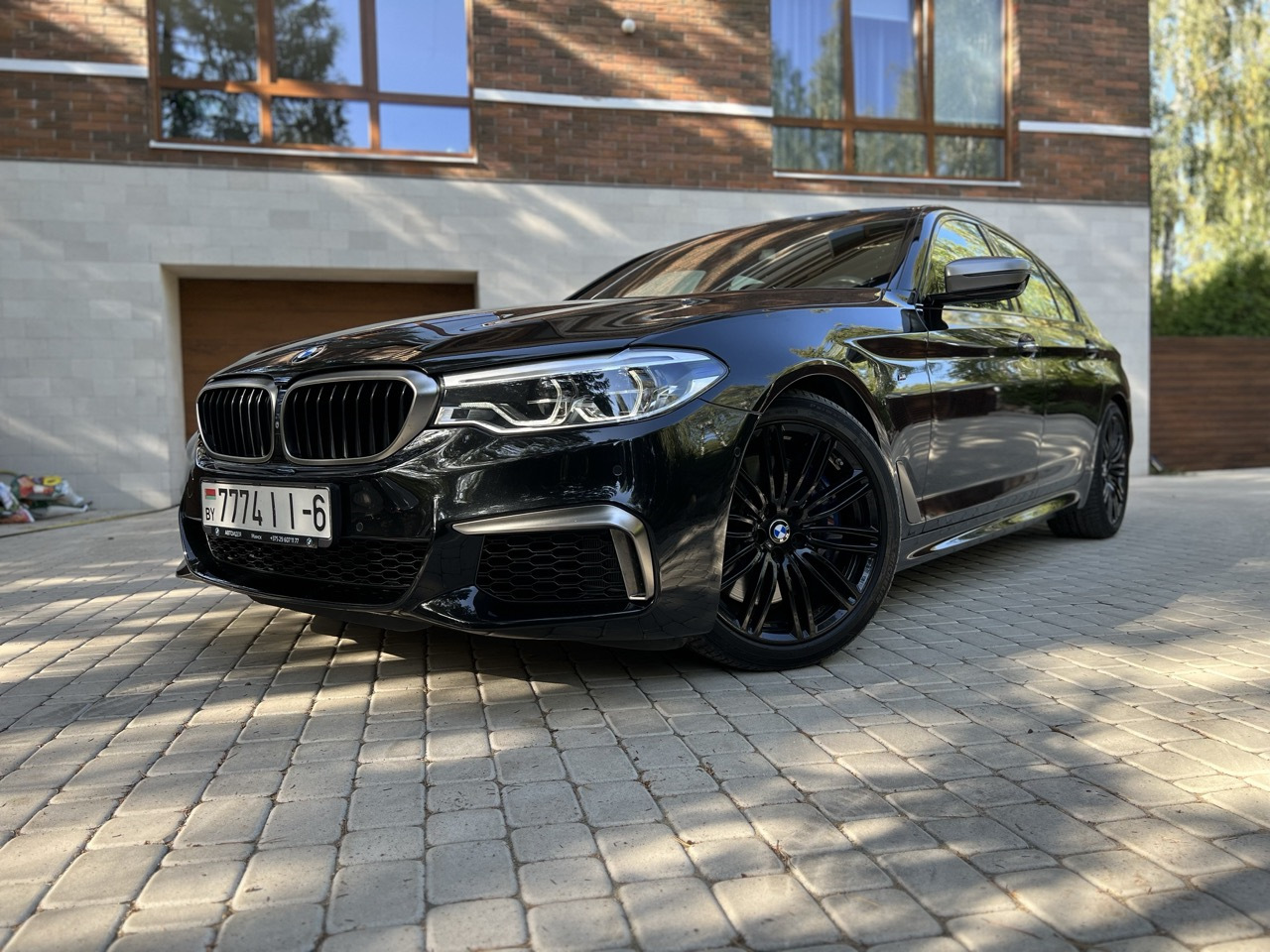Про подвеску M550ix и сравнение с 530i — BMW 5 series (G30), 4,4 л ...