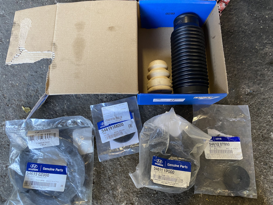 546111P000 Опора стойки амортизатора KIA HYUNDAI | Запчасти на DRIVE2