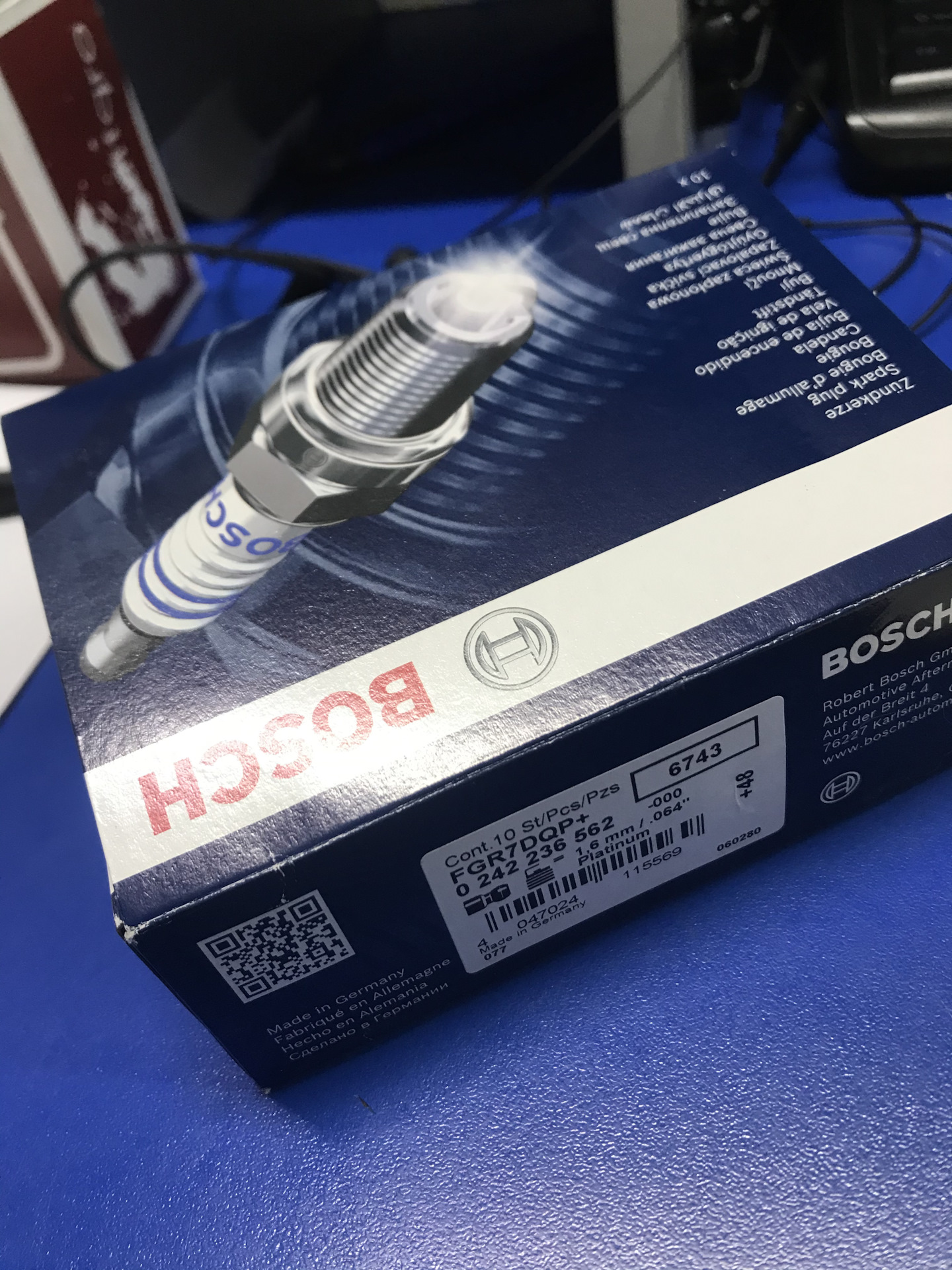 Замена свечей Bosch 0242236562 — BMW 5 series (E60), 2,5 л, 2004 года ...