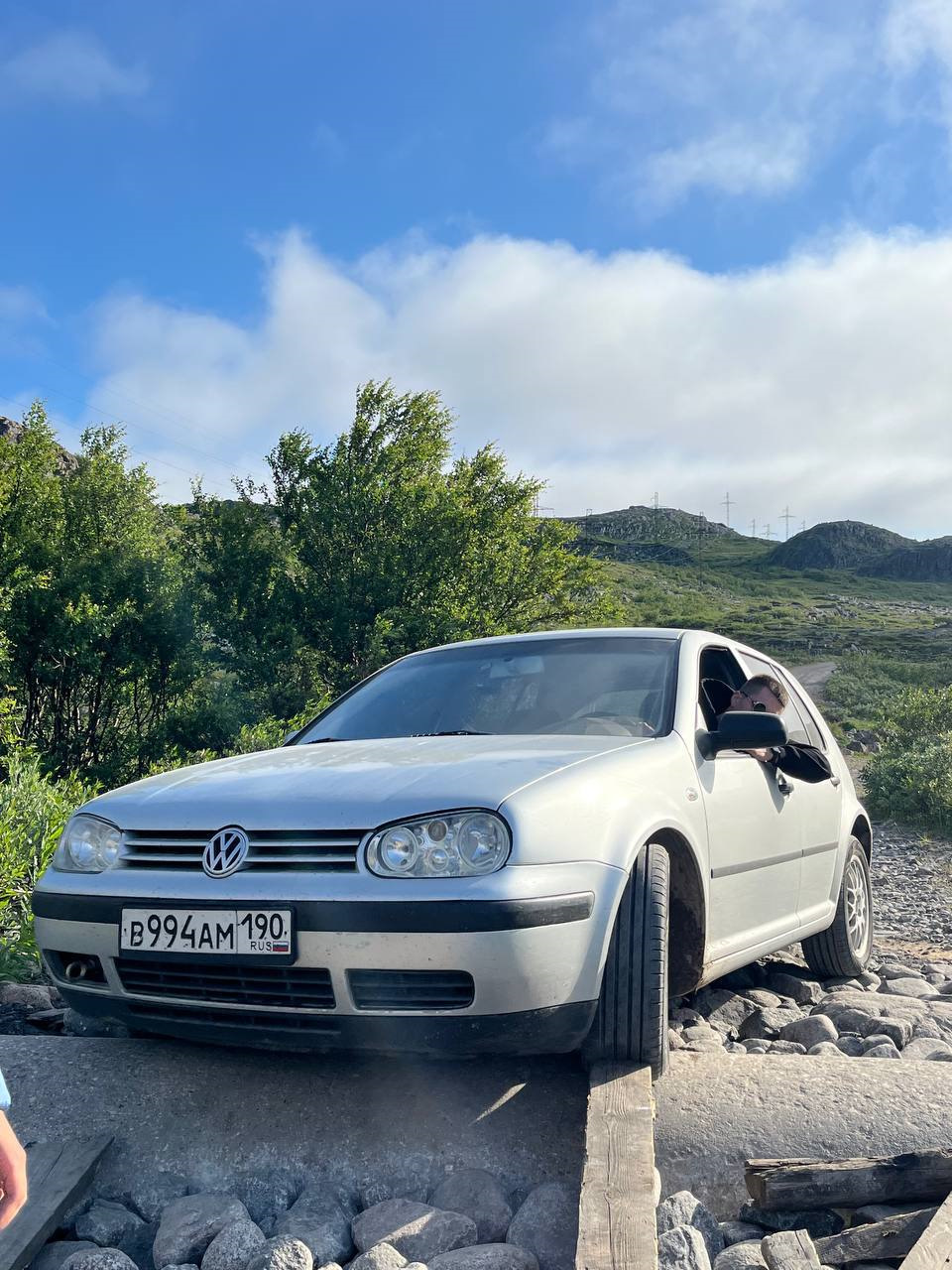 Поездка в Дальние Зеленцы на гольфе — Volkswagen Golf Mk4, 1,6 л, 2002 ...