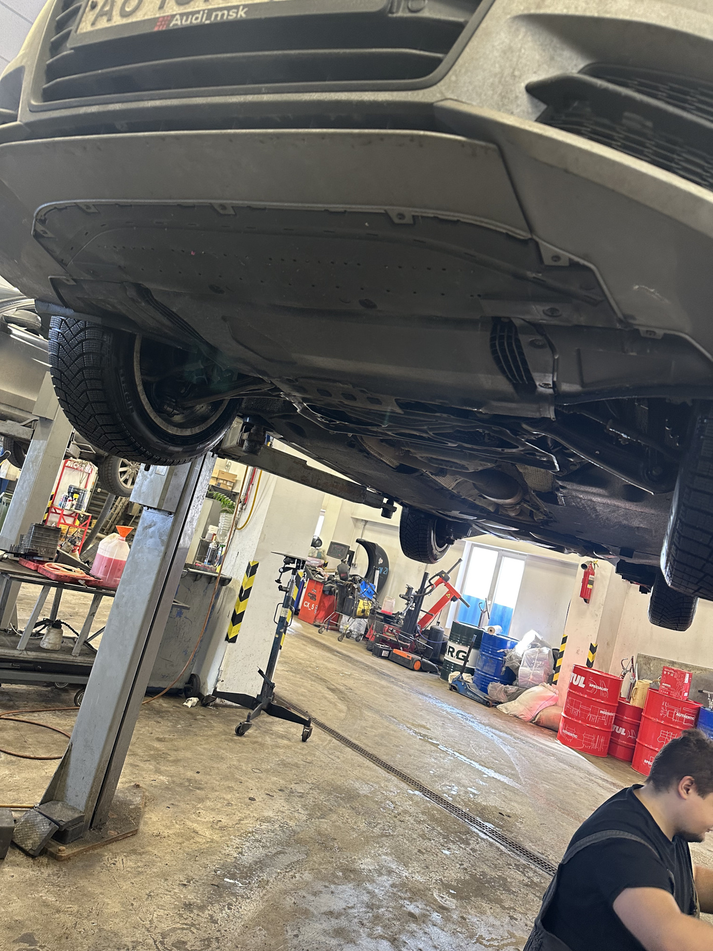 Замена защиты двс 4G0863822E — Audi A6 (C7), 2 л, 2017 года ...