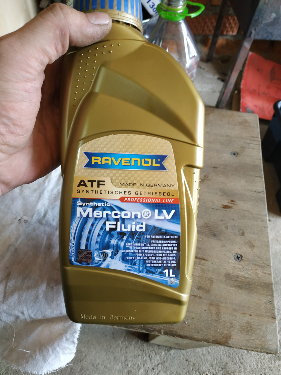 1776431 Жидкость трансмиссионная (красная) 1л Ford | Запчасти на DRIVE2