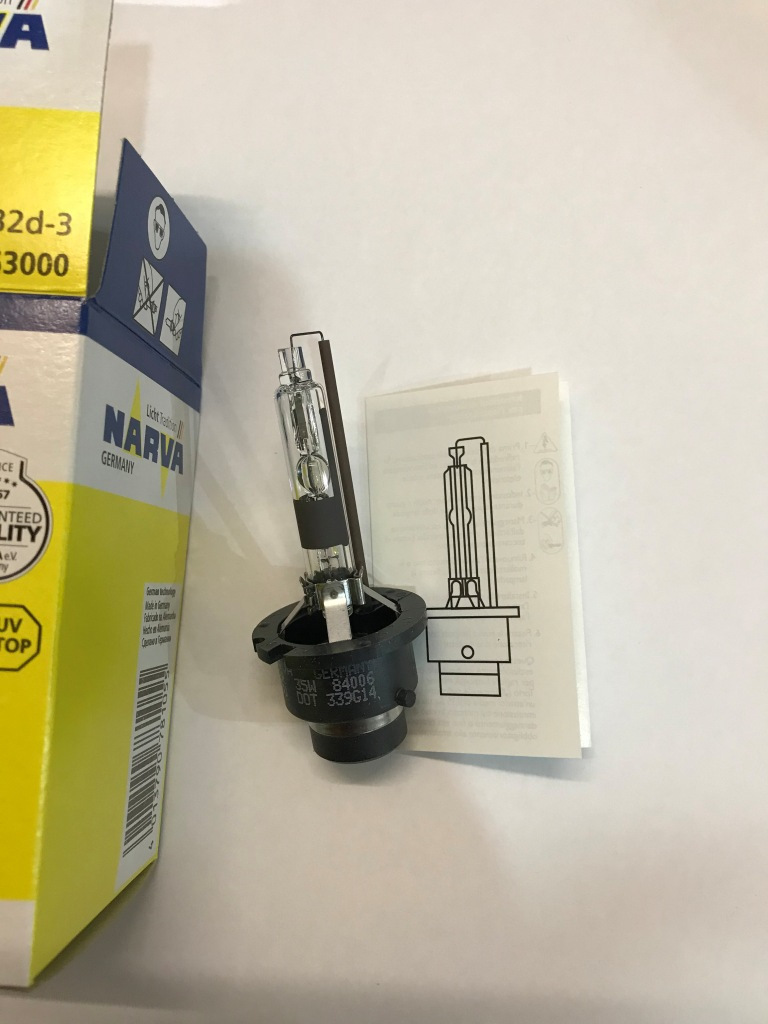 Лампы штатного ксенона NARVA D2R — Adaptercar на DRIVE2
