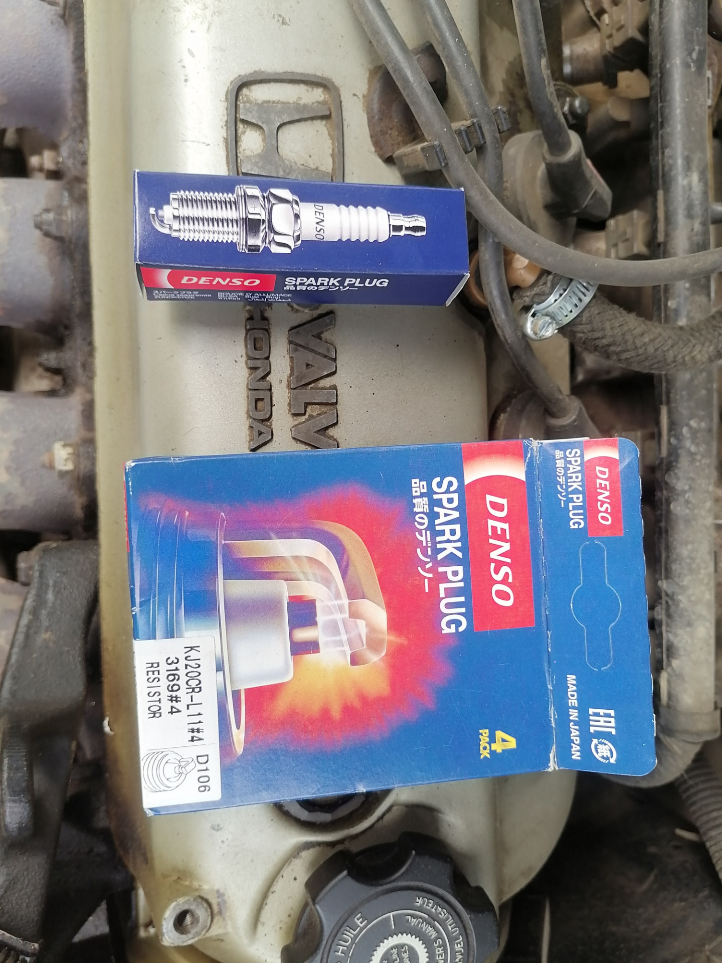 Свечи зажигания — Honda Accord (5G), 2 л, 1993 года | расходники | DRIVE2