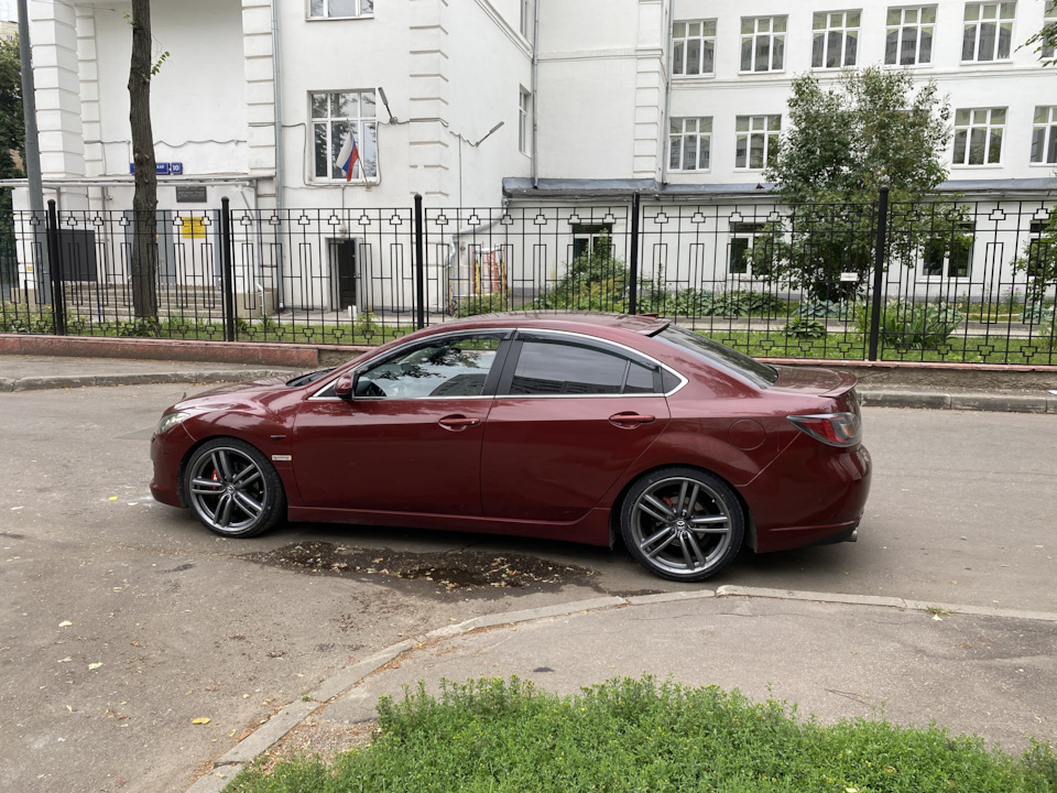Enkei R19 от Nissan Fuga — Mazda 6 (2G) GH, 2 л, 2008 года | колёсные ...