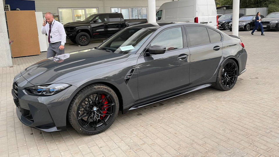 BMW M3 (G80) 3.0 бензиновый 2022 | G80 "Dravit Grey" на DRIVE2
