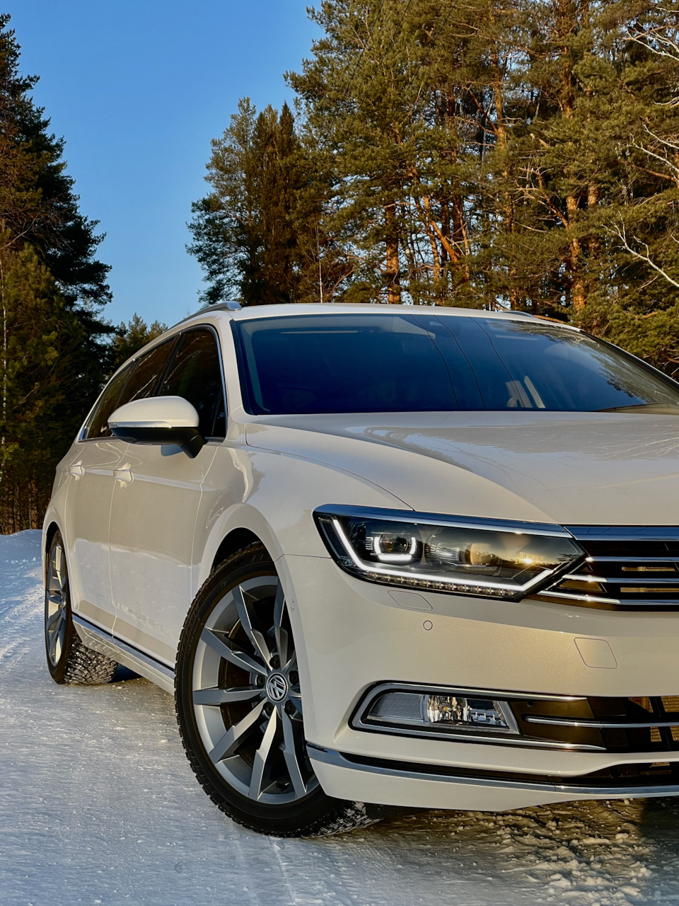 Winter — Volkswagen Passat Variant (B8), 1,4 л, 2016 года | покатушки ...