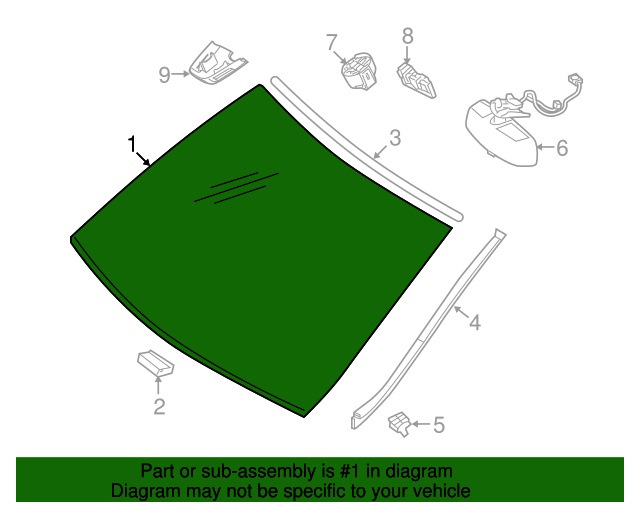 A2536709100 Стекло ветровое Mercedes | Запчасти на DRIVE2