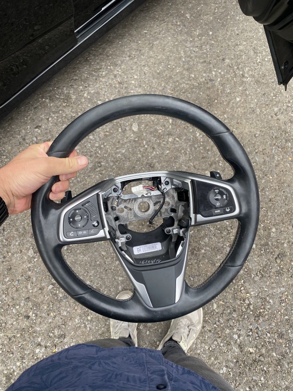 Перешив руля — Honda Civic 4D (10G), 1,5 л, 2018 года | тюнинг | DRIVE2