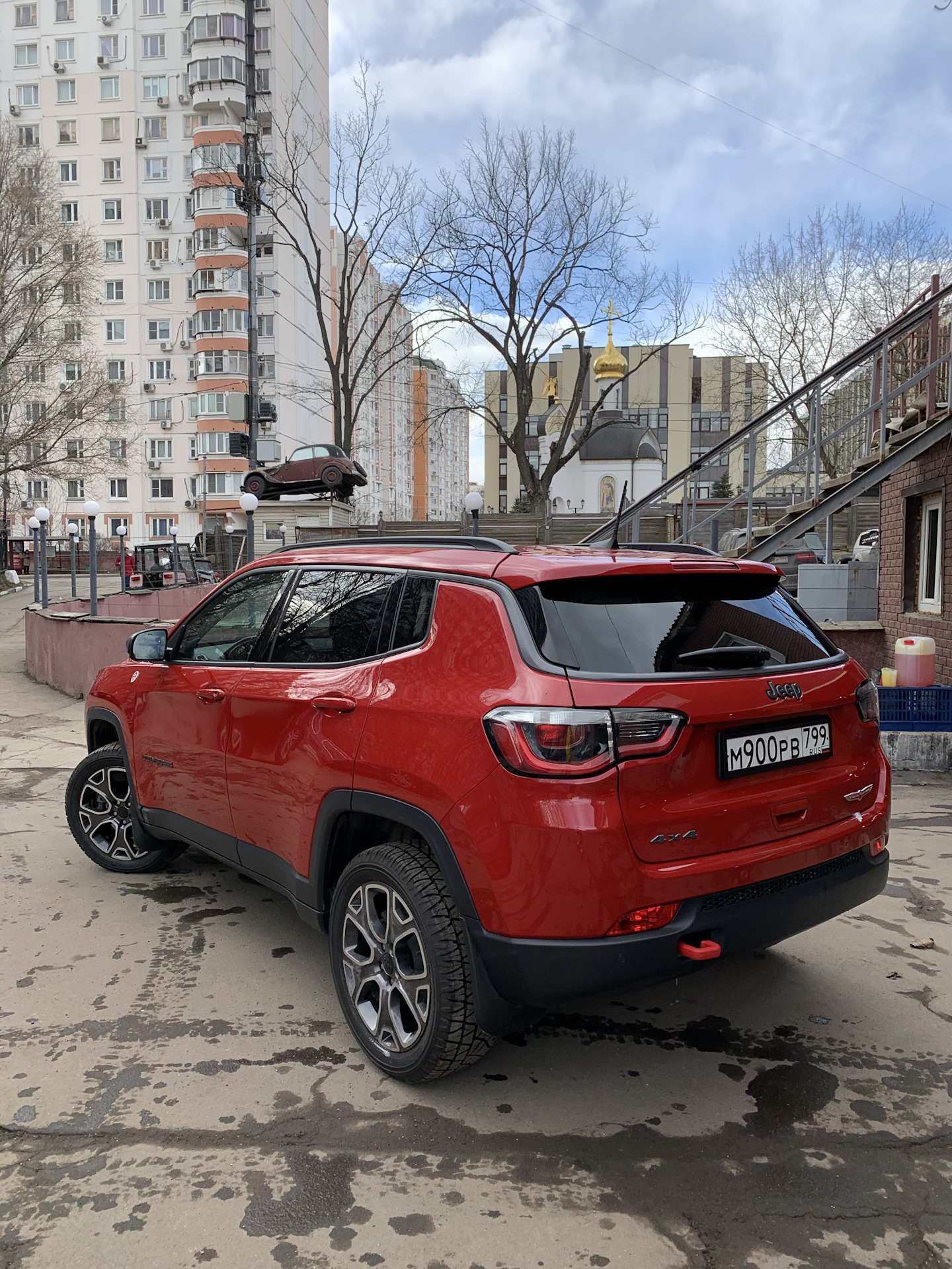 R18 и A/T компромисс — Jeep Compass (2G), 2,4 л, 2019 года | шины | DRIVE2