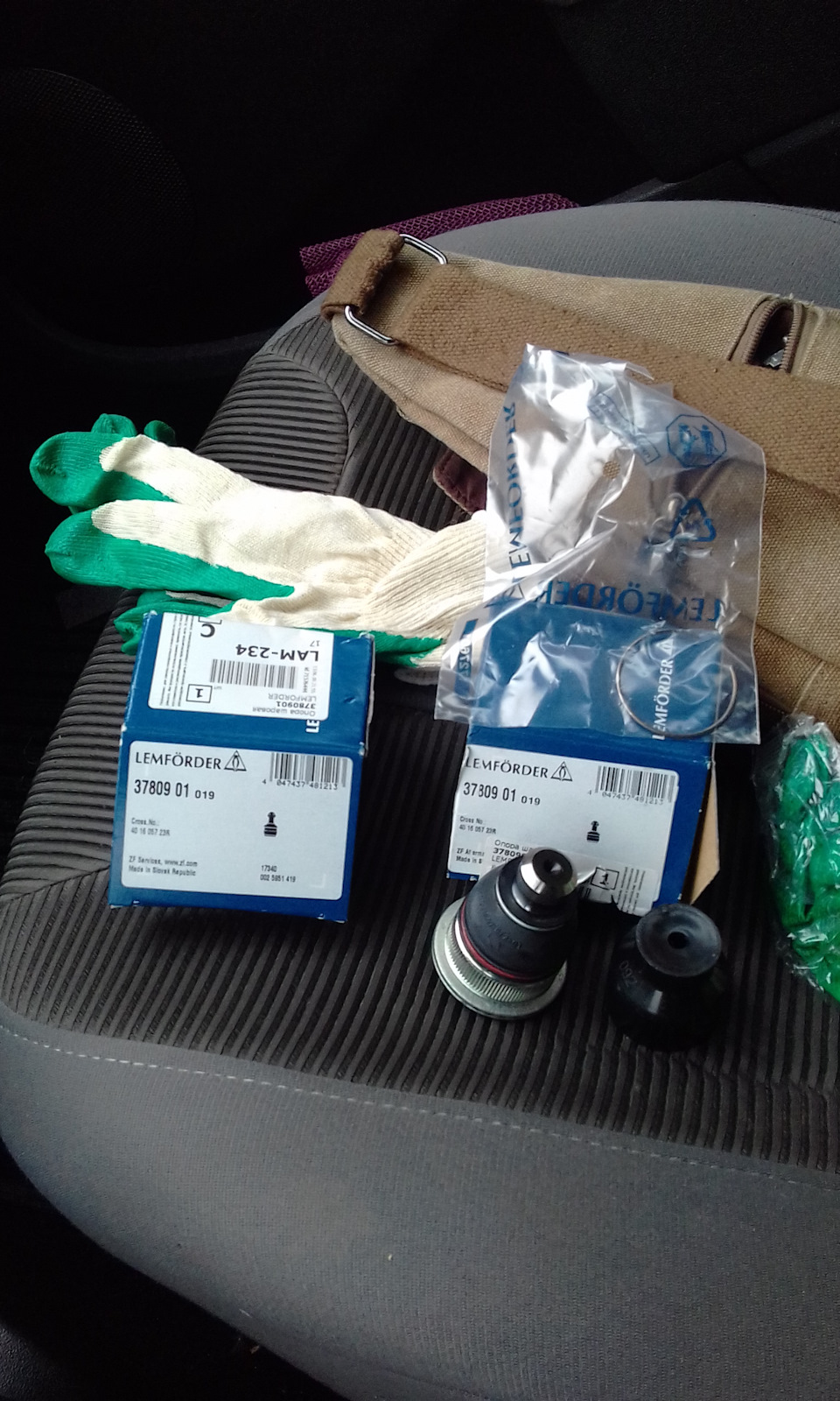 3780901 Шаровая опора LEMFORDER | Запчасти на DRIVE2