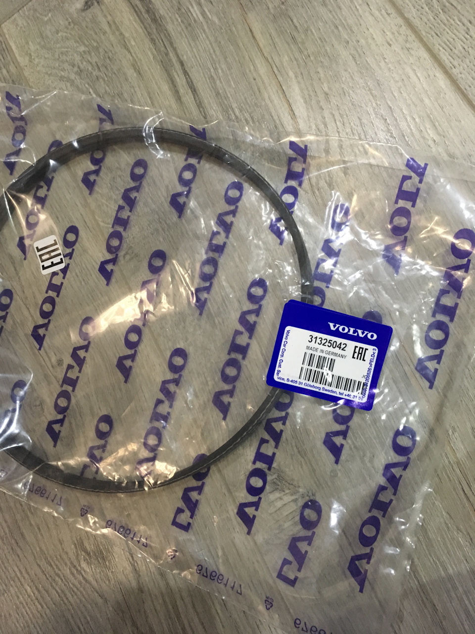 31325042 Ремень поликлиновой Volvo | Запчасти на DRIVE2