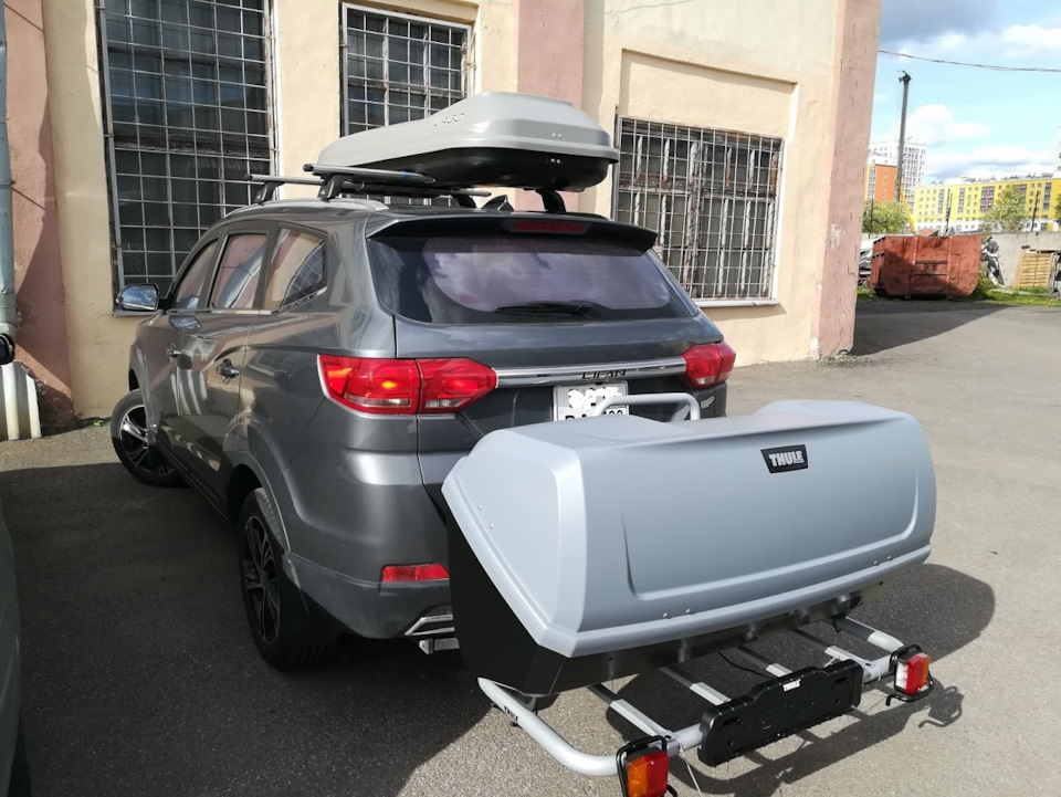 Грузовая платформа и бокс на фаркоп — Lifan Myway, 1,8 л, 2018 года ...