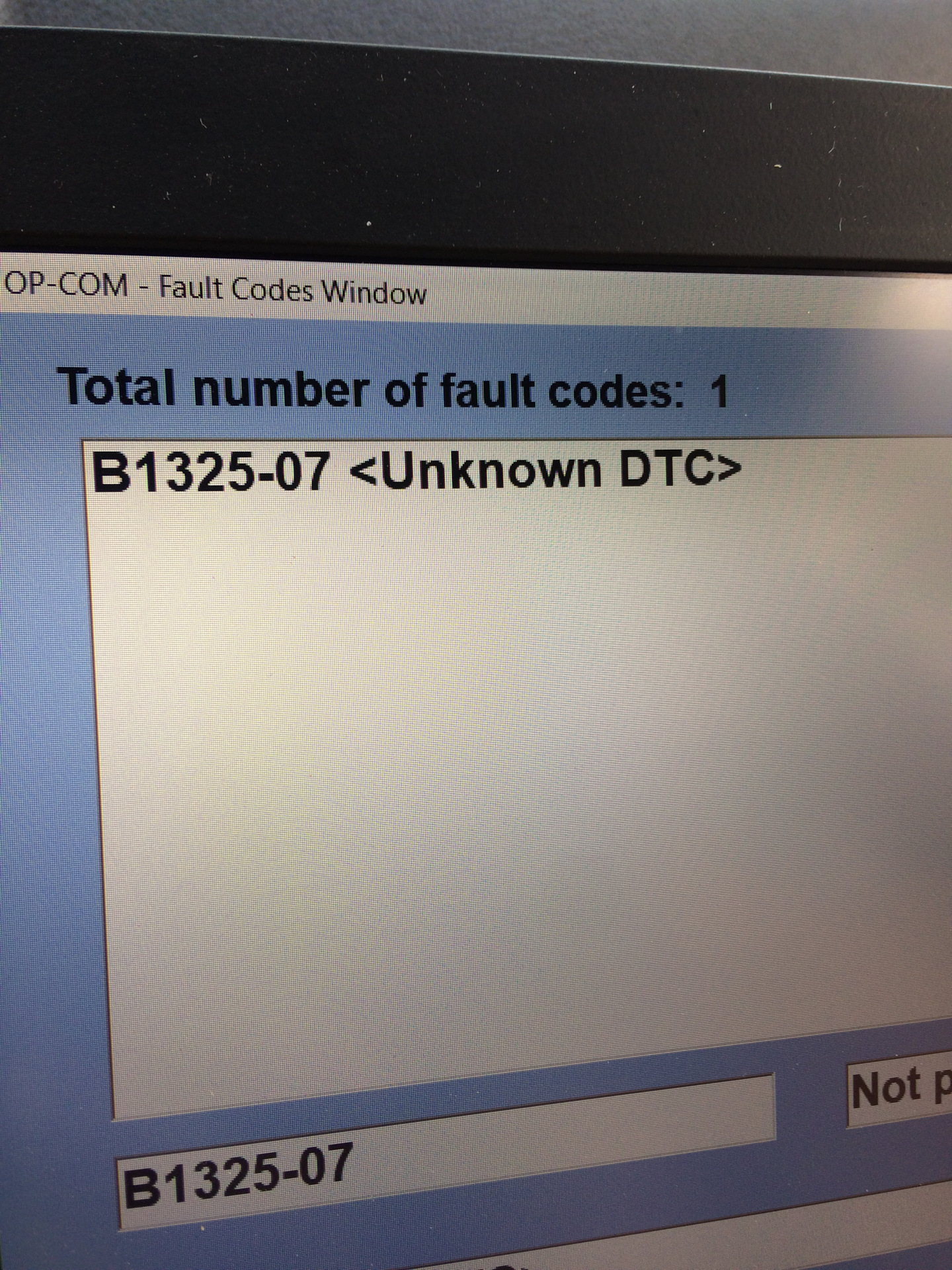 Ошибка B1325-07 Opel Vectra C — Opel Vectra C, 2,2 л, 2006 года ...