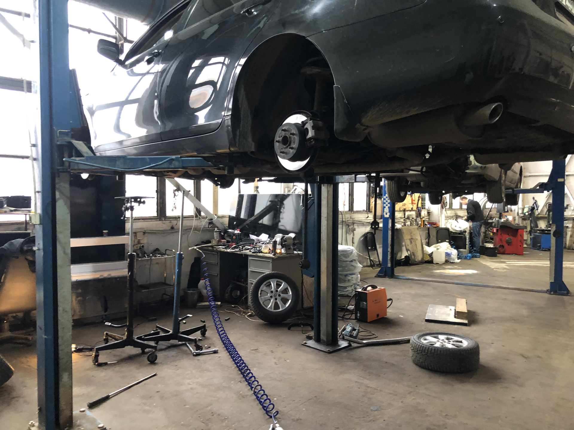 Небольшое ТО, развал и переобувк — Toyota Camry (XV40), 3,5 л, 2006 ...