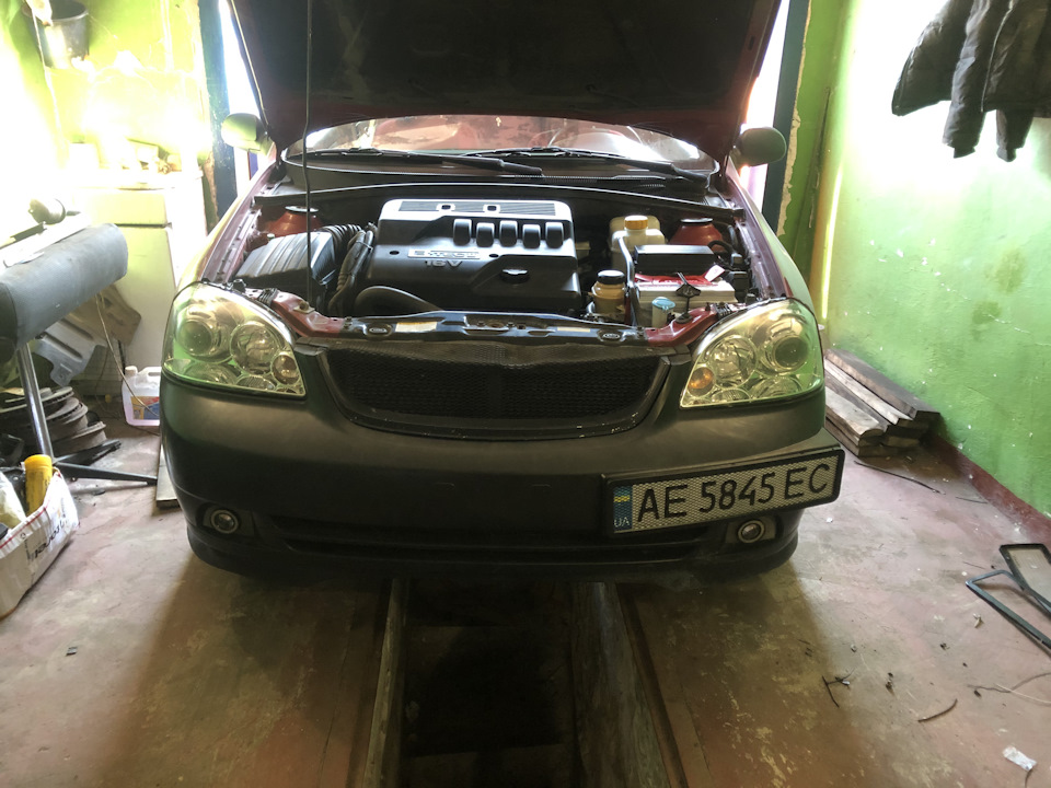 Частичка EVO, полка под номер — Chevrolet Lacetti Sedan, 1,6 л, 2007 ...