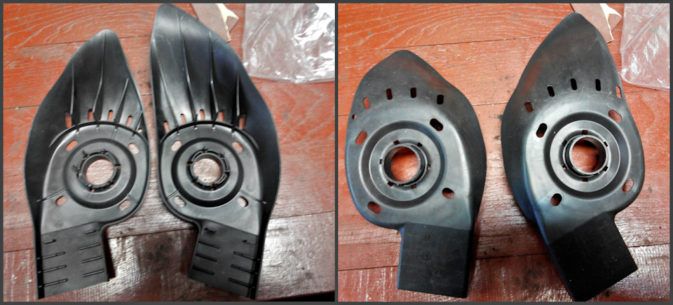 Защитные накладки задних стоек Audi A2 — Audi A2, 1,4 л, 2001 года ...