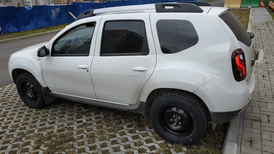 Штампы и зимняя резина. — Renault Duster (1G), 1,5 л, 2018 года ...