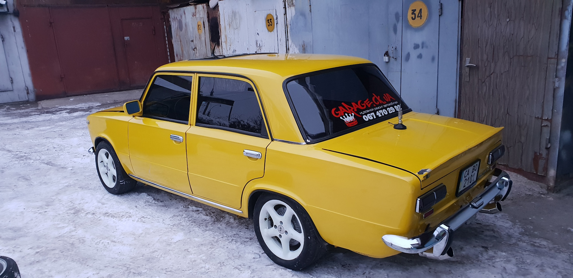 Переобувка на зиму. — Lada 2101, 1,6 л, 1978 года | шины | DRIVE2