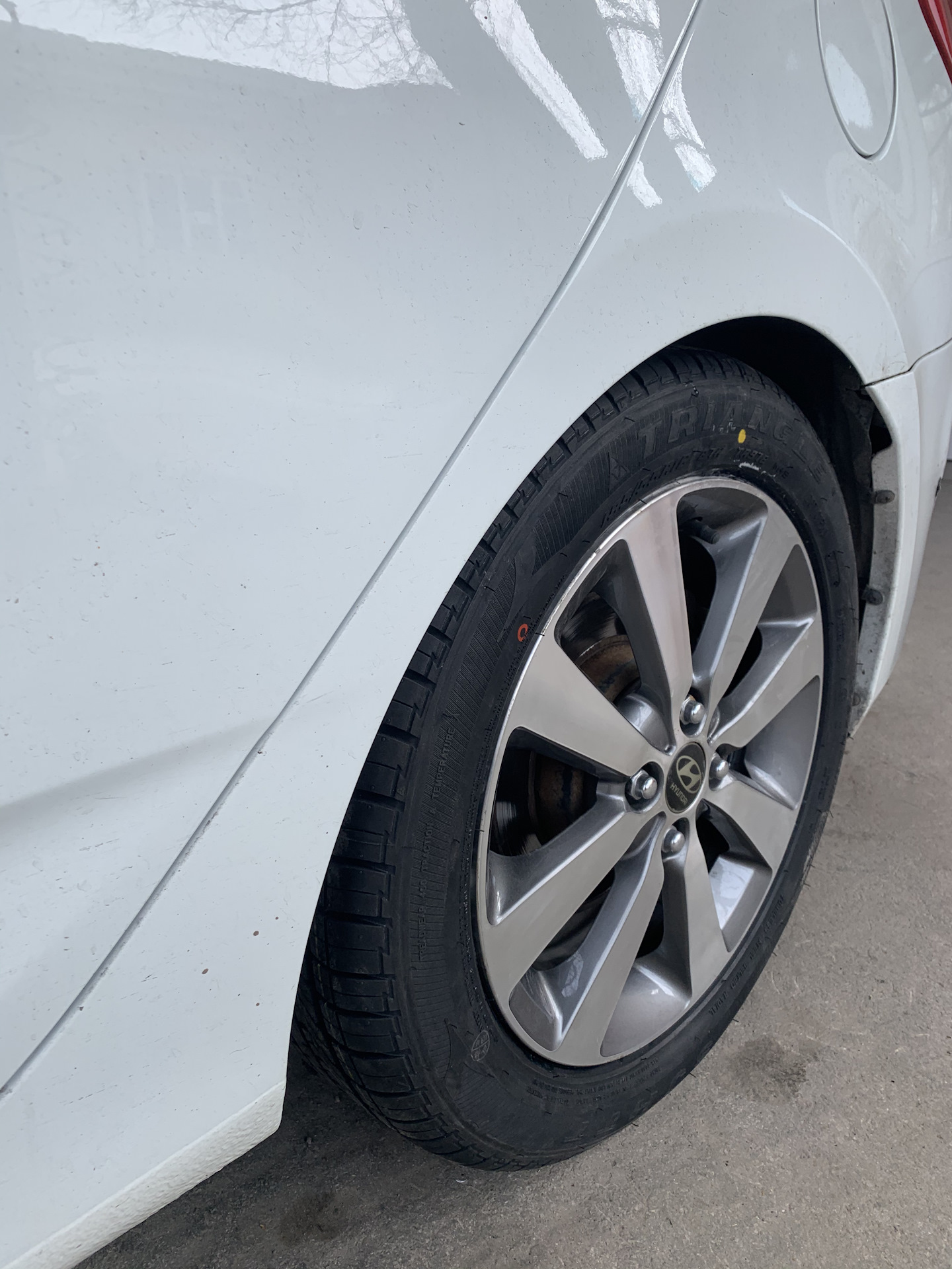 Triangle TR978 — Hyundai Solaris, 1,6 л, 2015 года | шины | DRIVE2