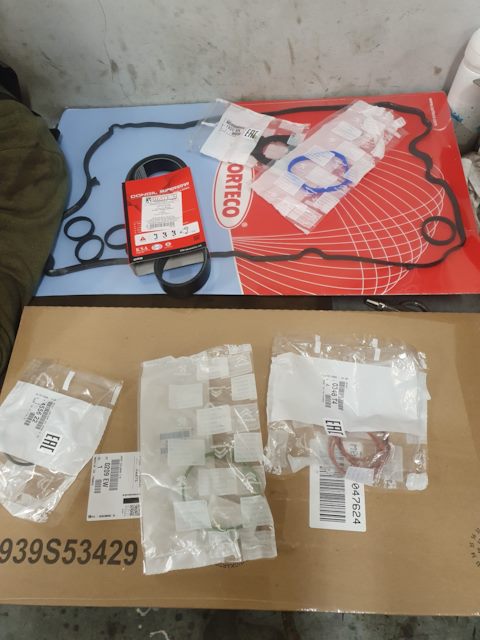 0348T4 КОМПЛЕКТ ПРОКЛАДОК, ВПУСКНОЙ КОЛЛЕКТОР Peugeot Citroen ...