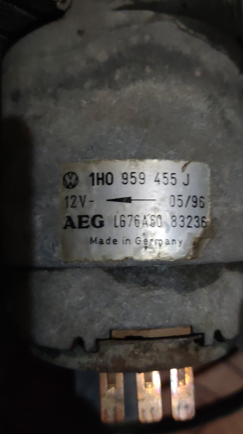 1H0959455J Вентилятор радиатора (250/80Watt- 303mm) / VW 1.6-2.0 91 ...