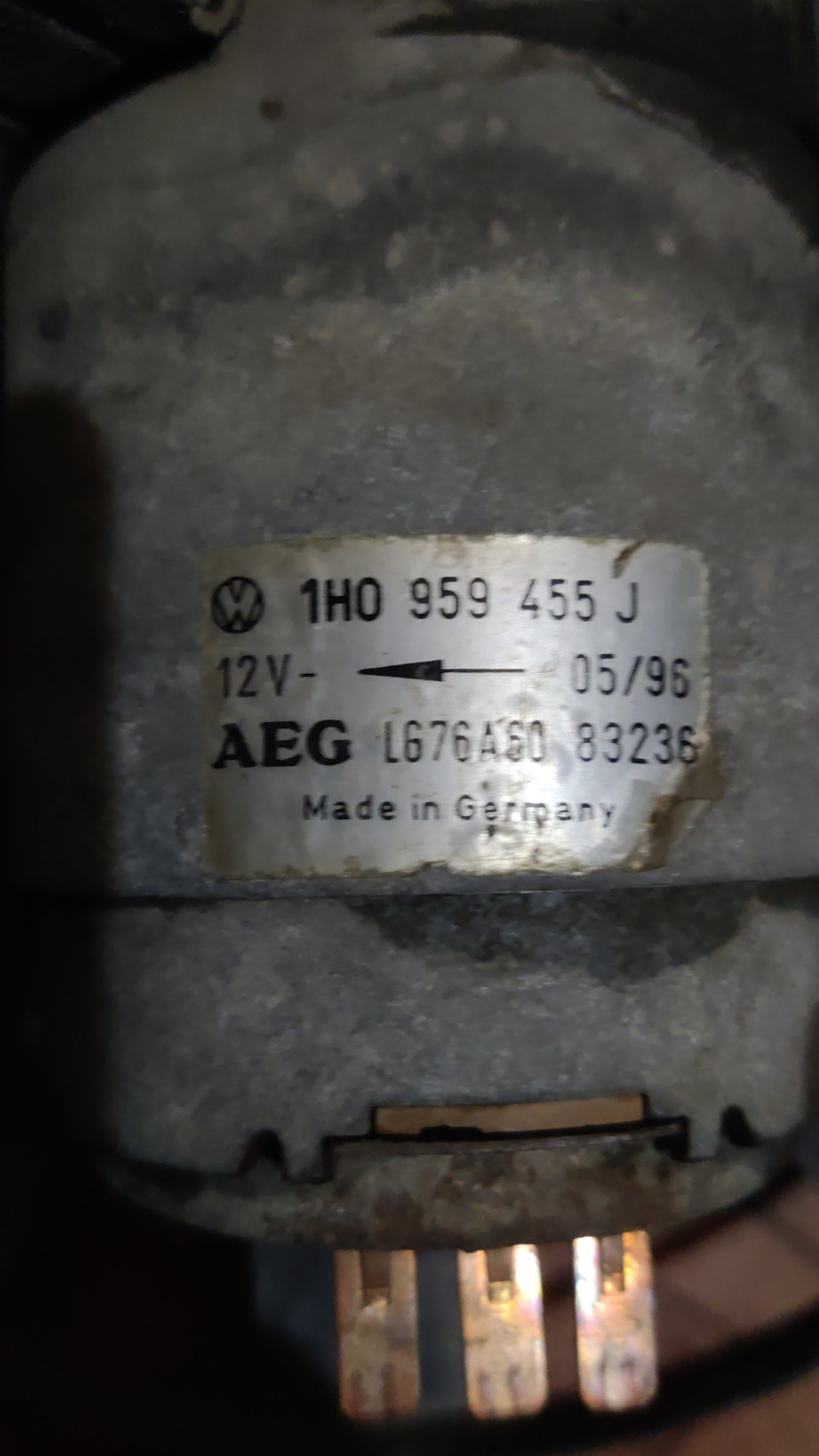 1H0959455J Вентилятор радиатора (250/80Watt- 303mm) / VW 1.6-2.0 91 ...