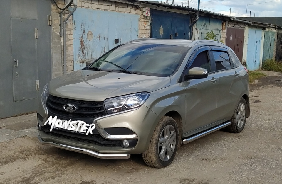 Защита — Lada XRAY, 1,6 л, 2022 года | аксессуары | DRIVE2