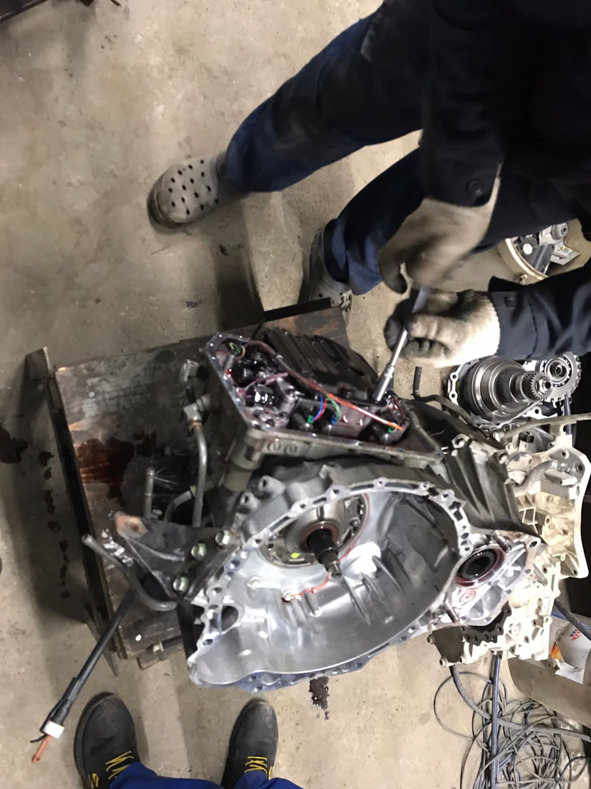 Замена АКПП. Установка катализаторов — Lexus RX (2G), 3,3 л, 2003 года ...