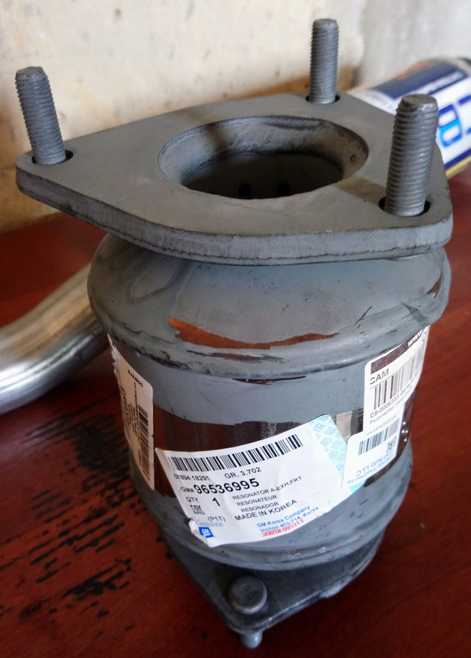 96536995 Глушитель GM | Запчасти на DRIVE2