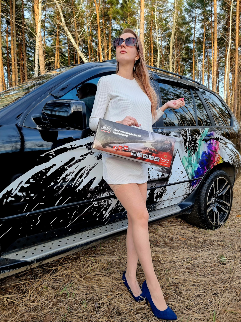 2️⃣7️⃣4️⃣ Пылесос автомобильный AVS PA-1011 (4 насадки) — BMW X5 (E53), 3 л, 2002 года ...