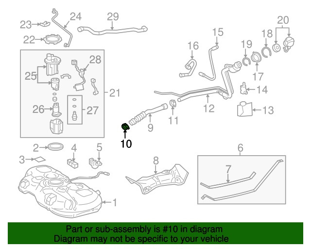 9046046005 Хомут топливного бака TOYOTA LEXUS | Запчасти на DRIVE2