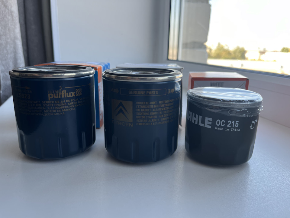 Сравнение масляных фильтров PSA 1109AL и Purflux LS923 — Peugeot 307 SW ...