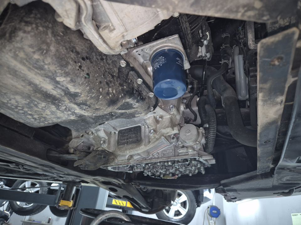 ТО 20.000 с заменой масла в CVT — Mitsubishi Outlander (3G), 2 л, 2022 ...