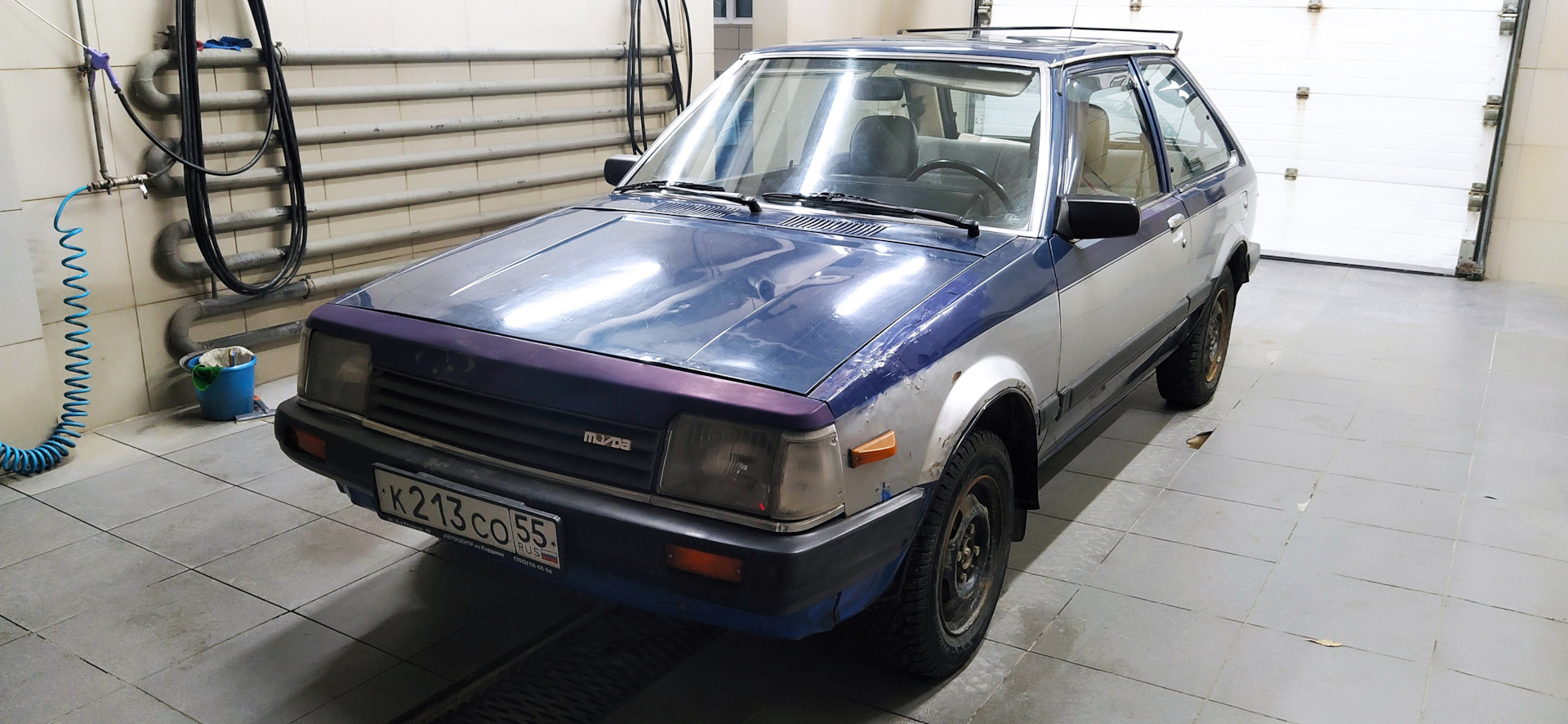 Запуск после месяца простоя и осмотр — Mazda 323 II, 1,3 л, 1984 года ...