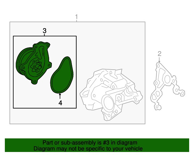 1610039575 Помпа водяная TOYOTA LEXUS | Запчасти на DRIVE2